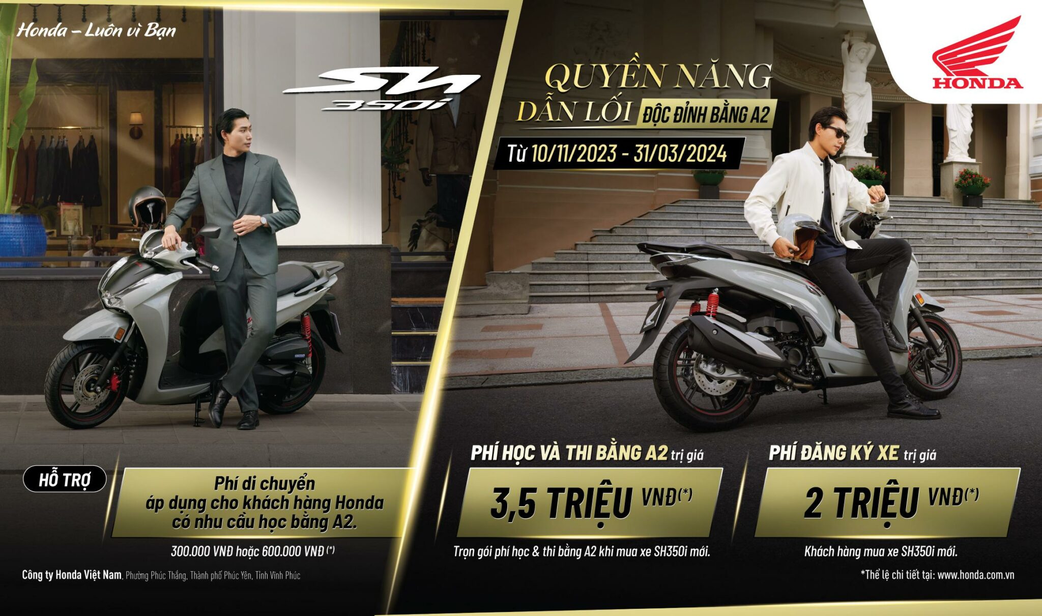 SH 350i Khai Phá Quyền Năng - Ưu Đãi Lên Đến 13 Triệu